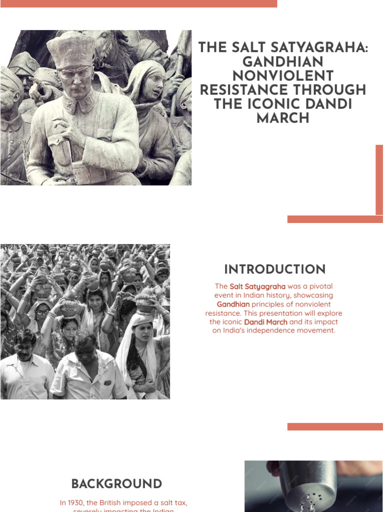 Wepik The Salt Satyagraha Gandhian Nonviolent Resistance Through The ...