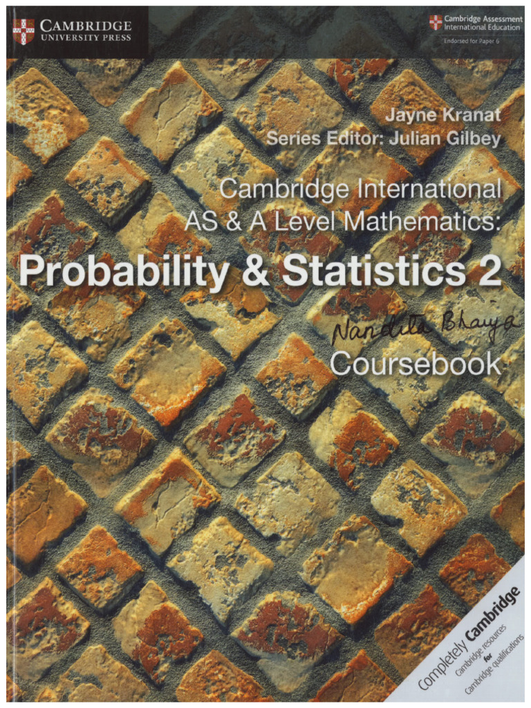 A Level Probability & Statistics 2 | PDF
