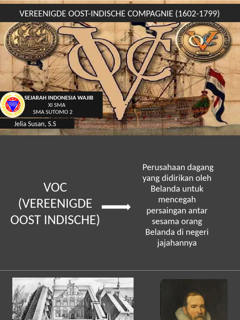 Vereenigde Oost-Indische Compagnie (1602-1799) : Jelia Susan, S.S | PDF