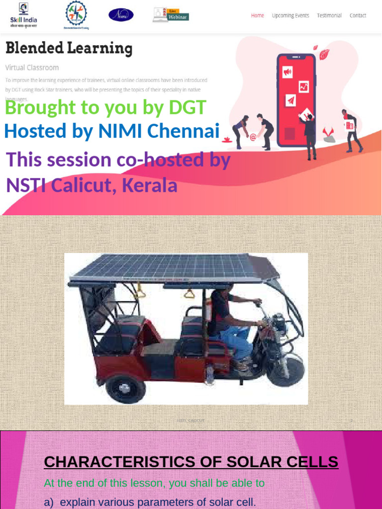 3.electrical Chara of Solar Cell | PDF