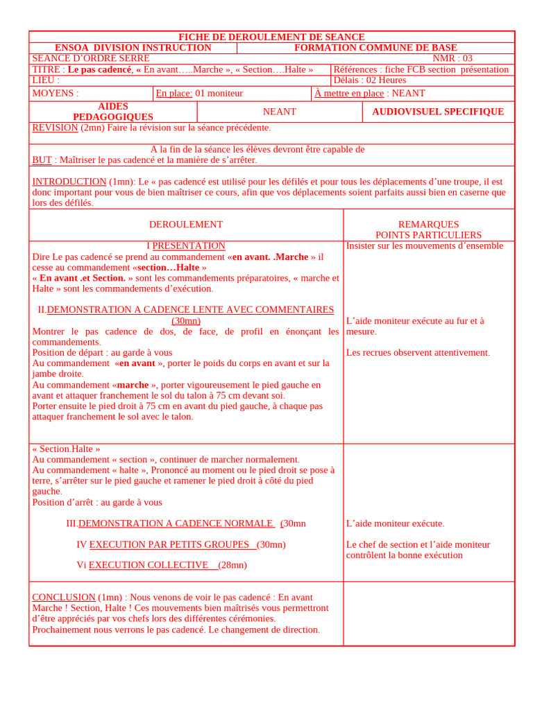 Ri Pas Cadence | PDF