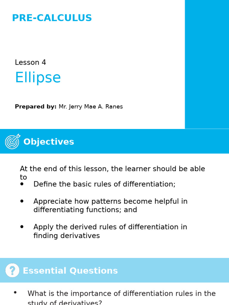Ellipse | PDF