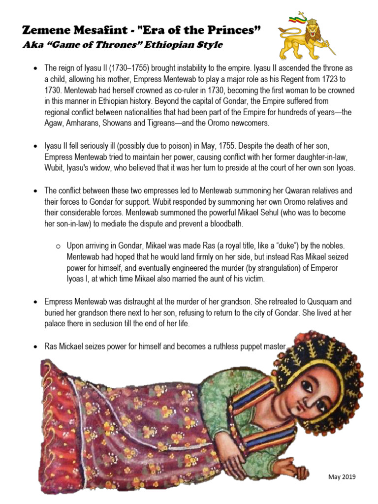 Zemene Mesafint | PDF | Ethiopia