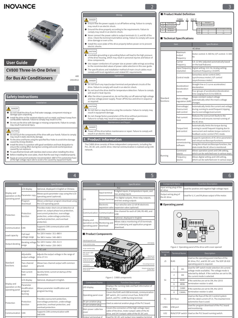 CV800 User Guide EN A00 19010912 20200929 | PDF