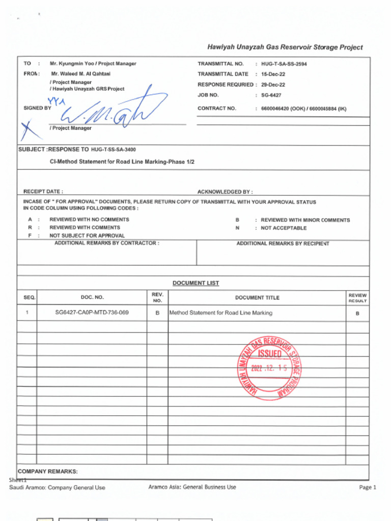 Line Marking Method of Statement | PDF