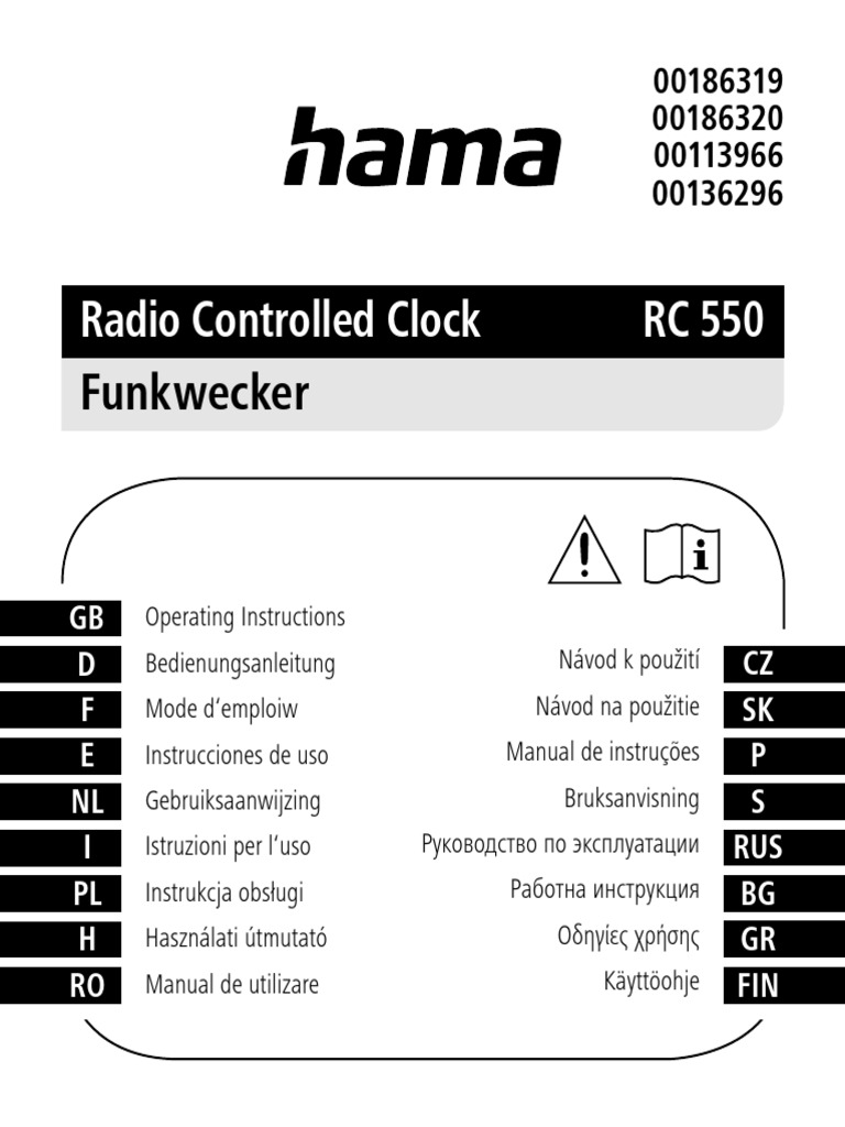 hama-rc-550 | PDF