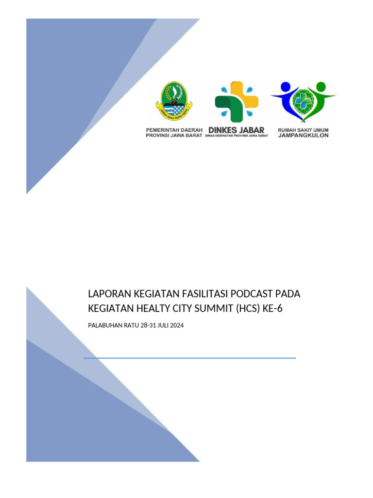 Laporan Kegiatan HCS-2024 | PDF