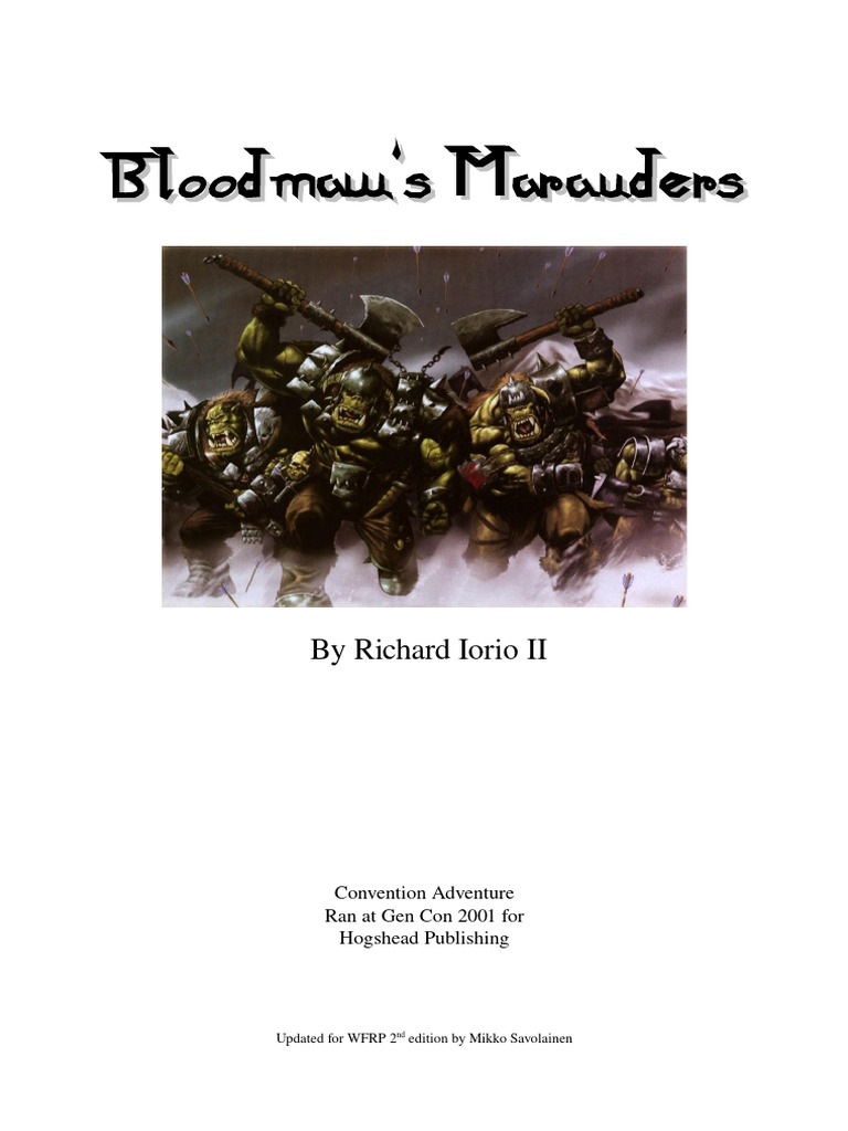 Bloodmaw's Marauders | PDF
