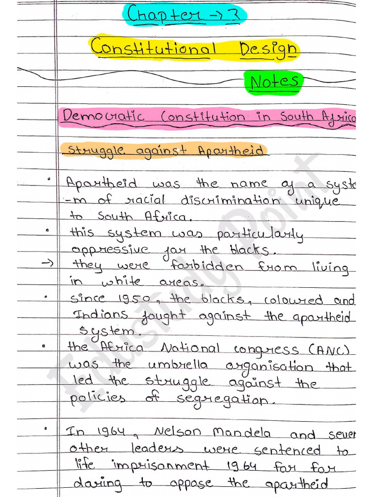 Constitutional Design Notes | PDF