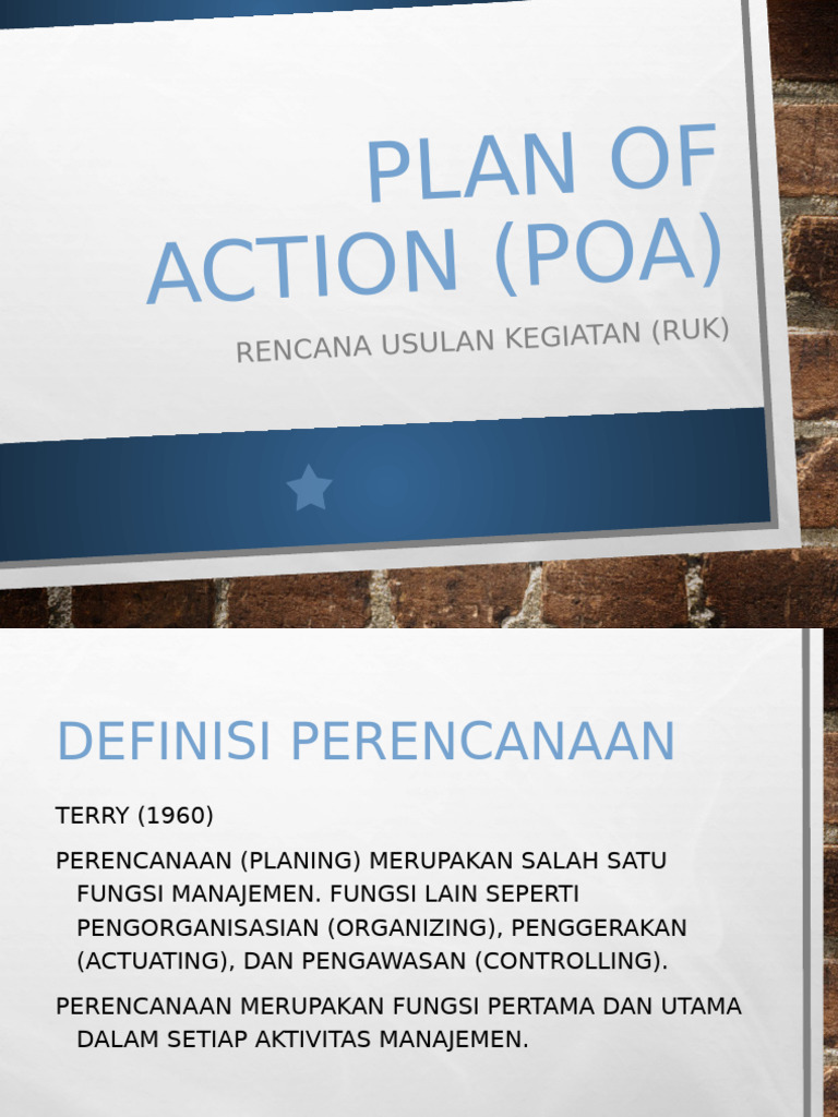 4. PLAN OF ACTION (POA) | PDF