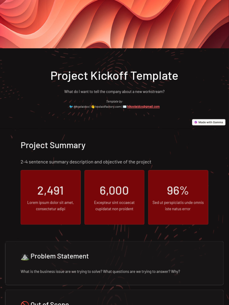 Copy-of-Project-Kickoff-Template | PDF