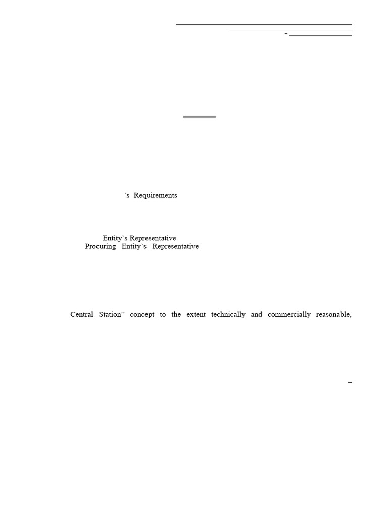 Annex 1 - Section III (Special Conditions of Contract) | PDF