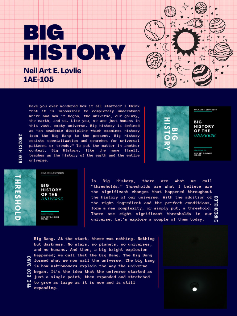 Big History Prelims | PDF
