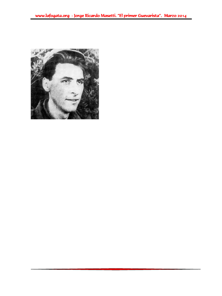 Esbozo Biográfico de Masetti | PDF