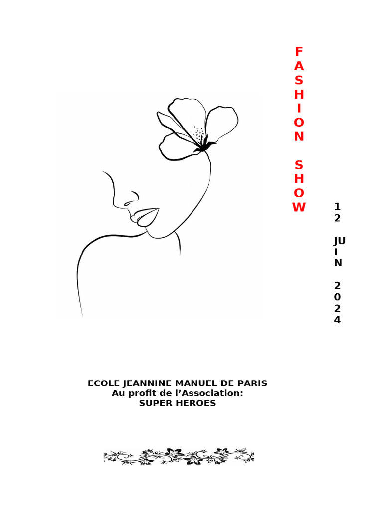 2024 Fashion Show Programme Officiel 2 | PDF