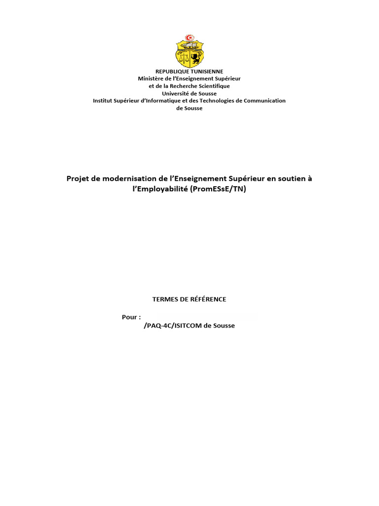 PromESsE_TdR_Formation_Cloud_securite_2024 | PDF