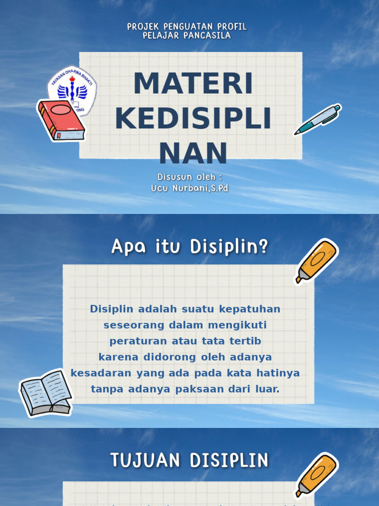 Materi kEDISIPLINAN | PDF