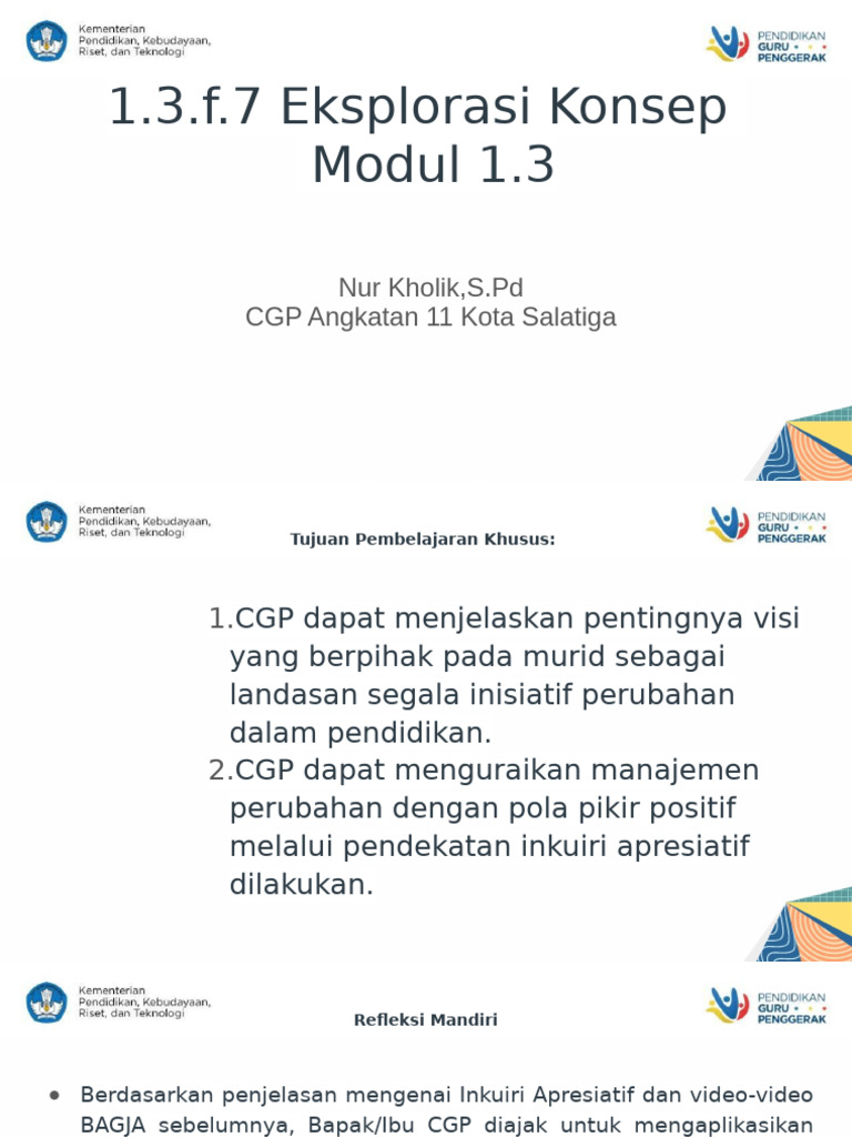 Kerangka Tahapan BAGJA | PDF