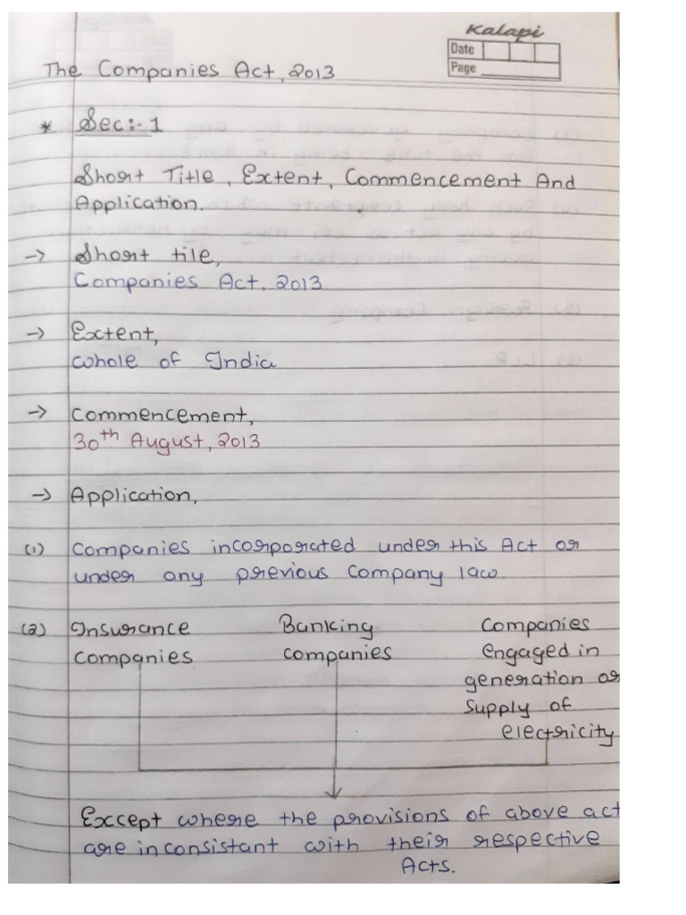 Ankit Obroi Sir Law Handwritten Notes | PDF