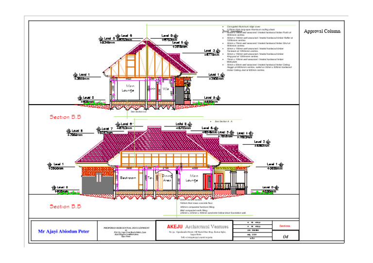 Section B.B: Main Lounge W/C Lobb | PDF