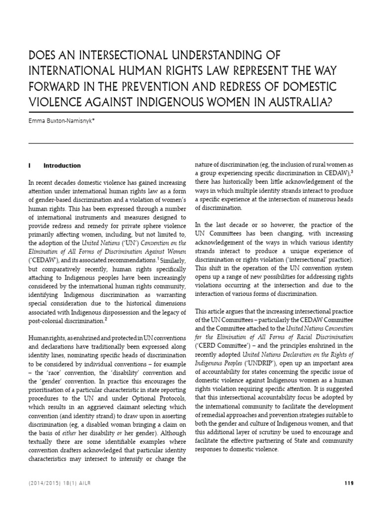 Does An Intersectional Understanding of International HR - Buxton ...