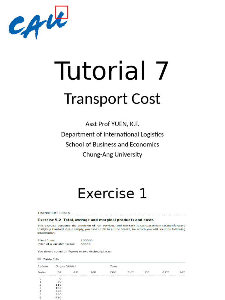 Tutorial 7 Revised Pdf