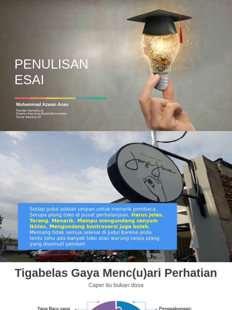 Materi Penulisan Esai | PDF