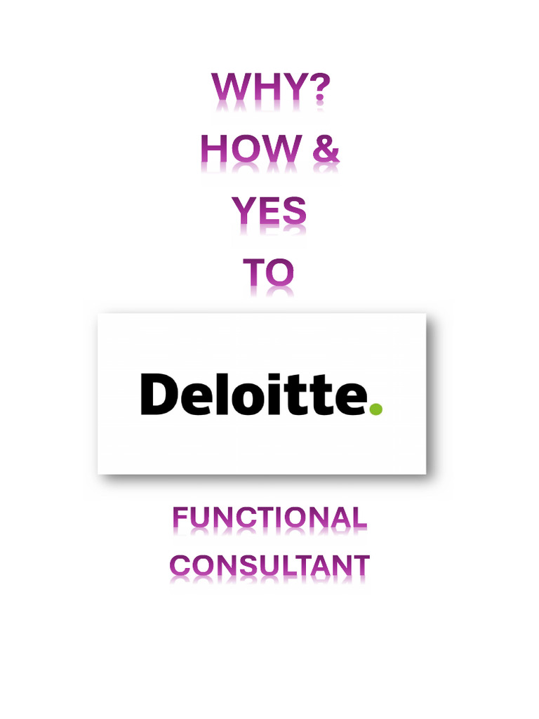Kavya Pandey Deloitte Process Overview | PDF