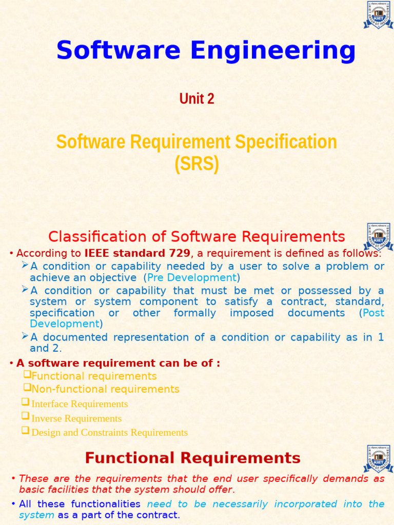 SE Unit 2 | PDF