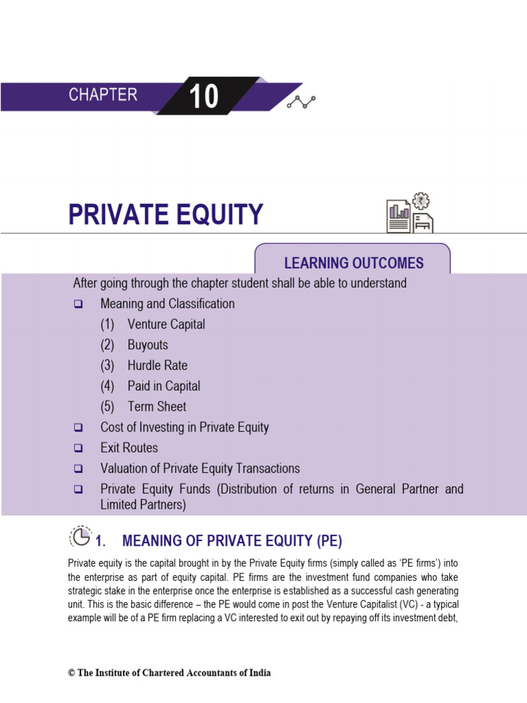 Private Equity | PDF