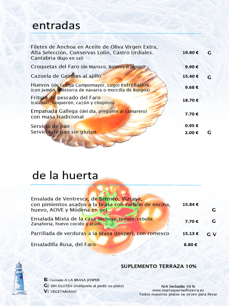 Carta Rest ABRIL 2024 | PDF