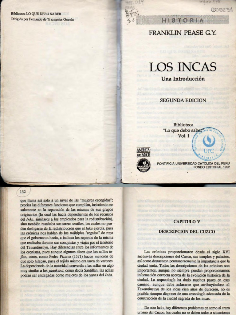 Franklin Pease - Los Incas | PDF