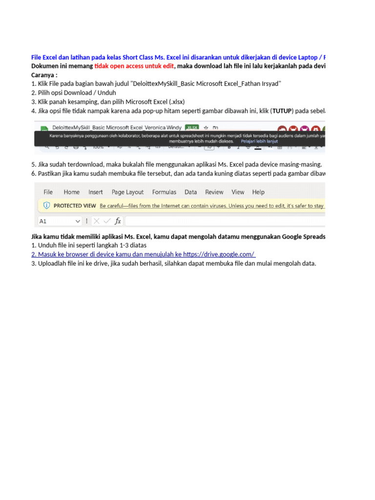 Belajar Rumus Exel | PDF