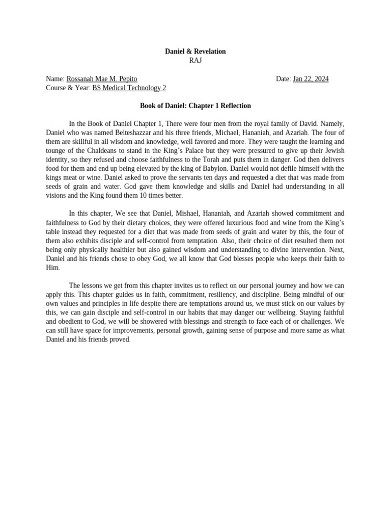 Pepito, RM D&R | PDF