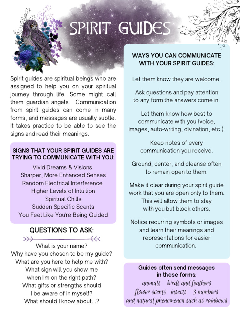 Spirit Guides | PDF