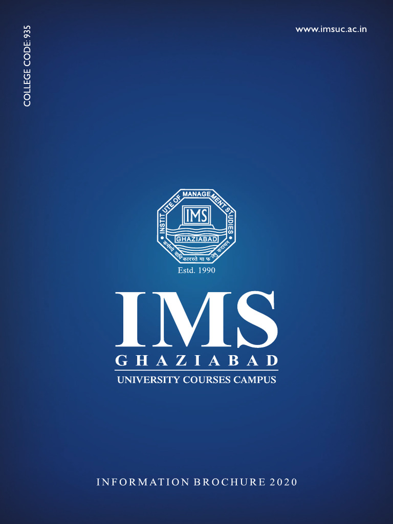 Admission Brochure Imsuc 2020 Pdf