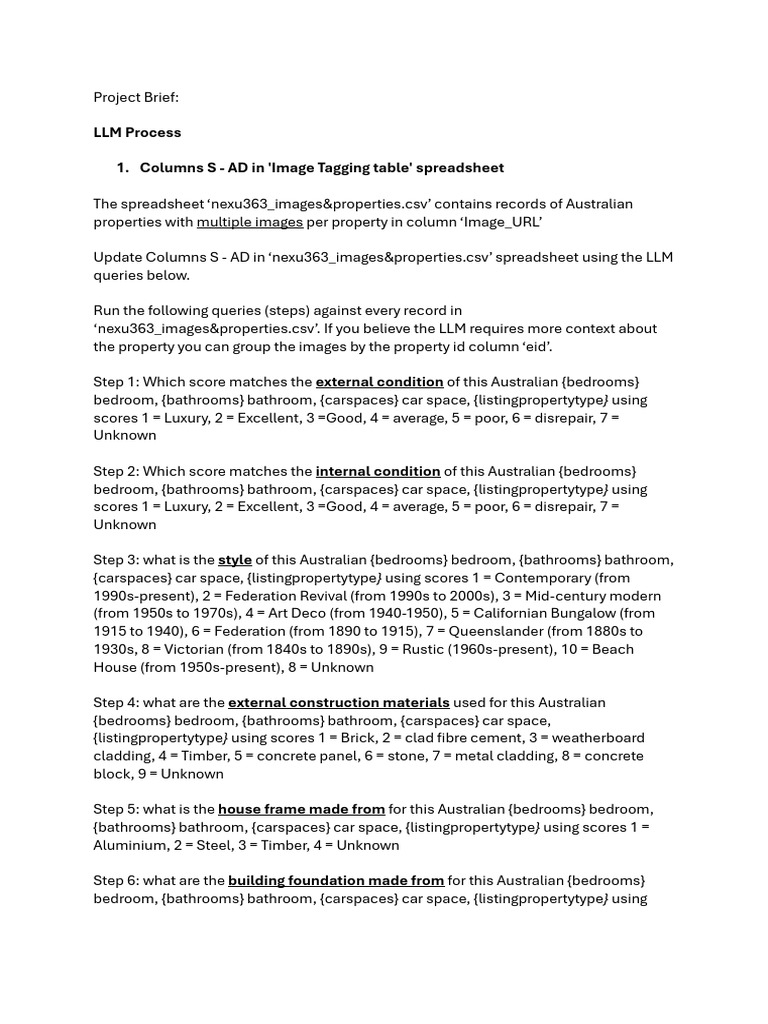 AI Image Tagging Instructions | PDF