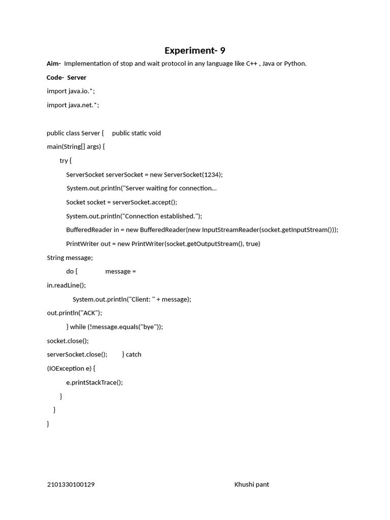 Computer Network Notes | PDF | Computer Science | Software Engineering Computer Network Notes | PDF | Computer Science | Software Engineering