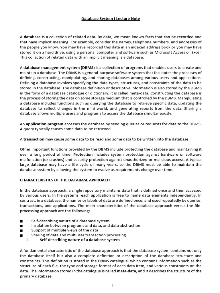 Module1 2 | PDF | Databases | Conceptual Model