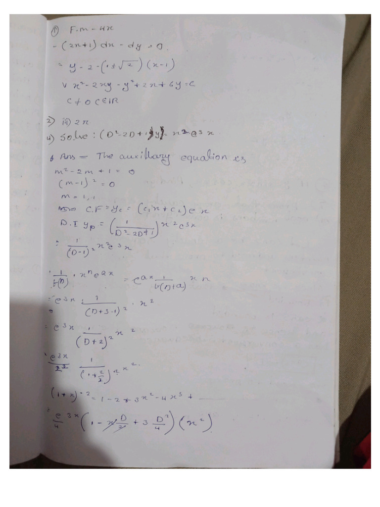 Math Assignment 1 | PDF