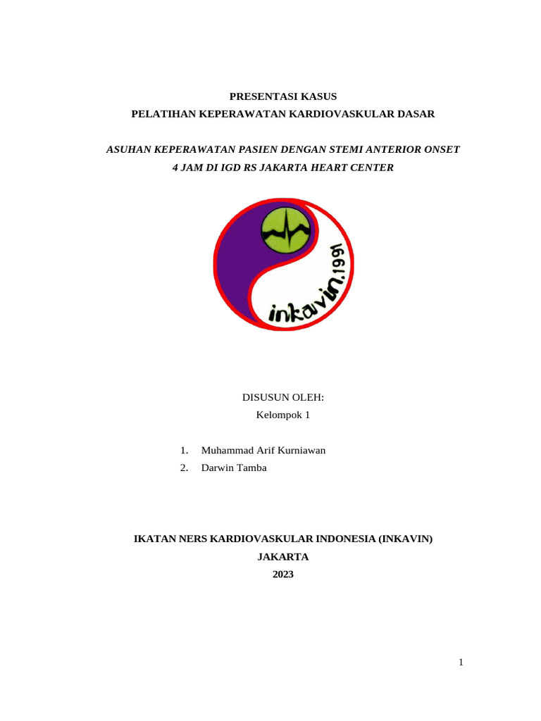 Makalah Askep ACS Kel. 1 | PDF