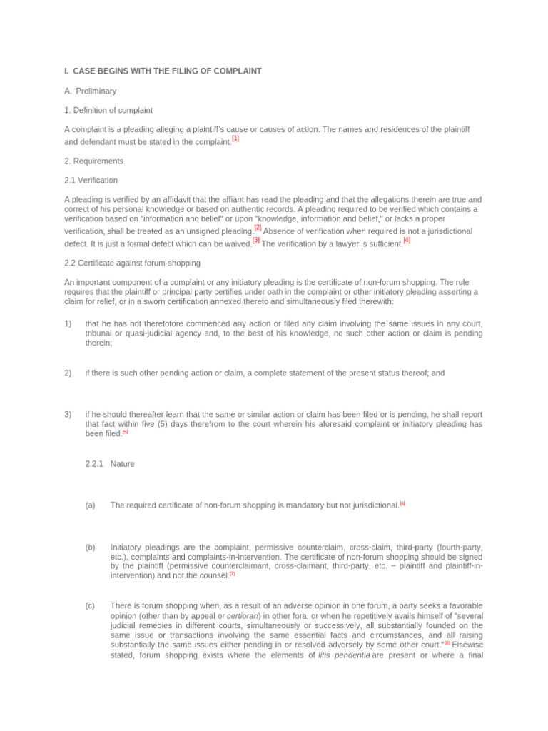 Benchbook For Trial Judges | PDF | Complaint | Pleading