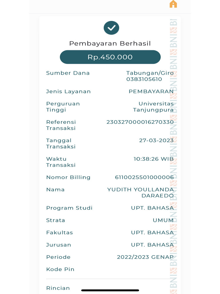 Bukti - Yudith Youllanda.D. | PDF