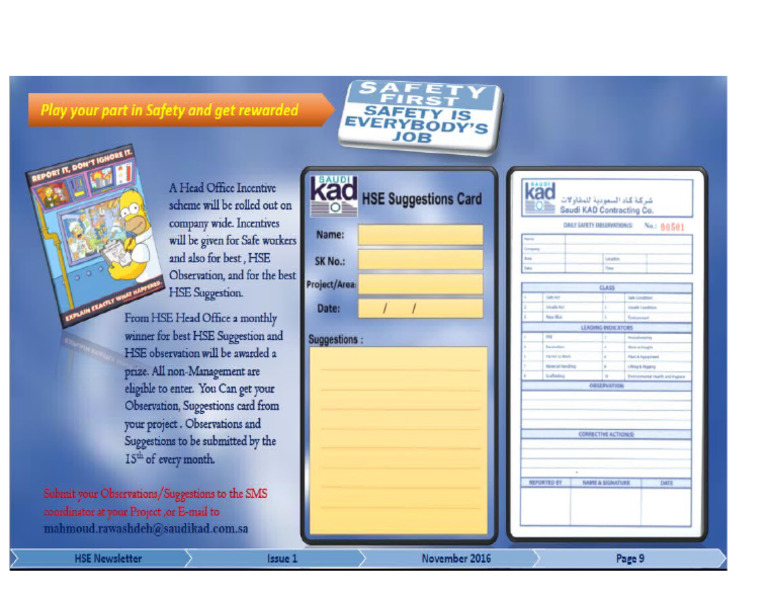 Safety Incentives Scheme | PDF