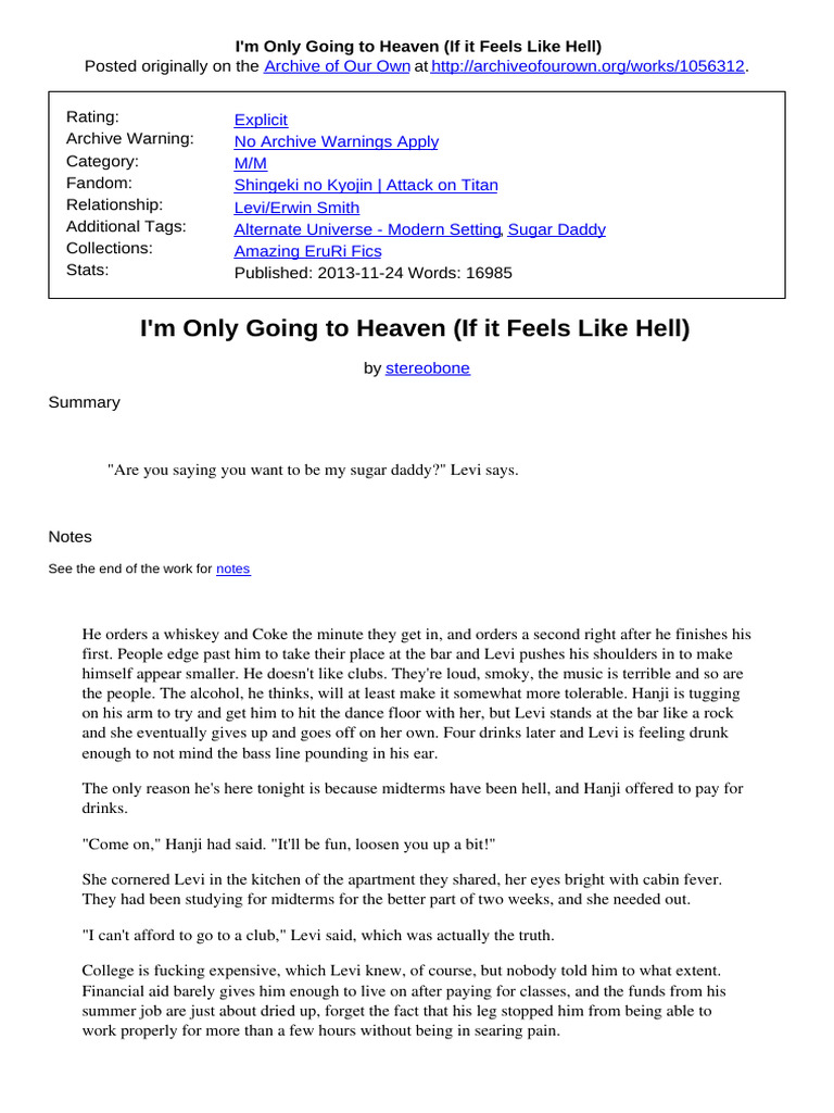 Im Only Going To Heaven | PDF