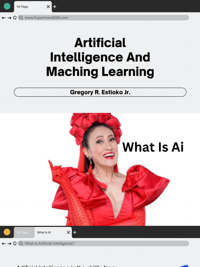 Artificial Intelligence and Machine Learning | PDF