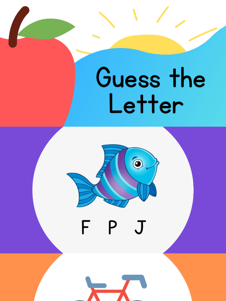 Guess The Letter PDF | PDF