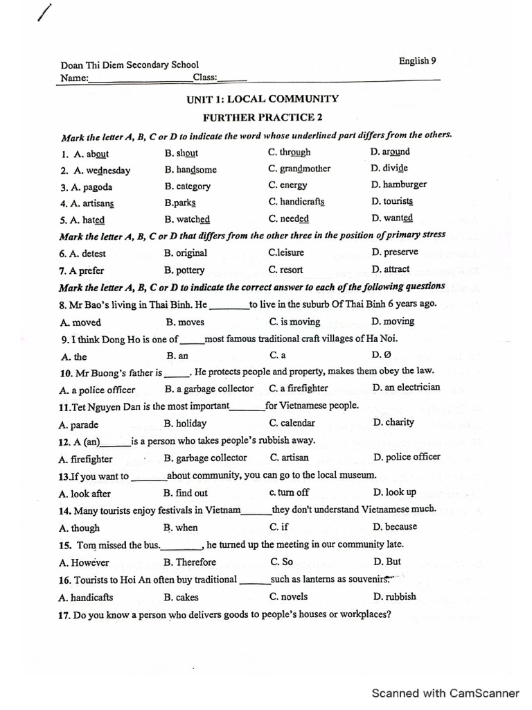 Further Practice 2 | PDF