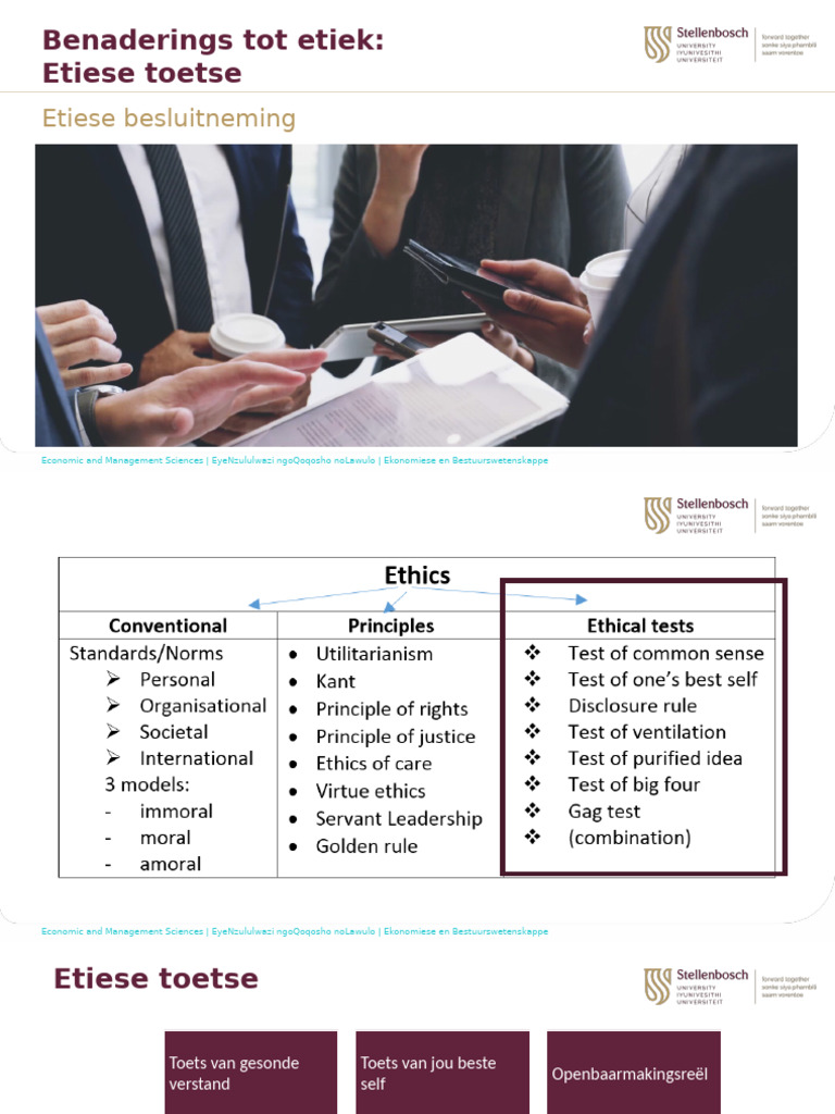 4. Etiese toetse | PDF