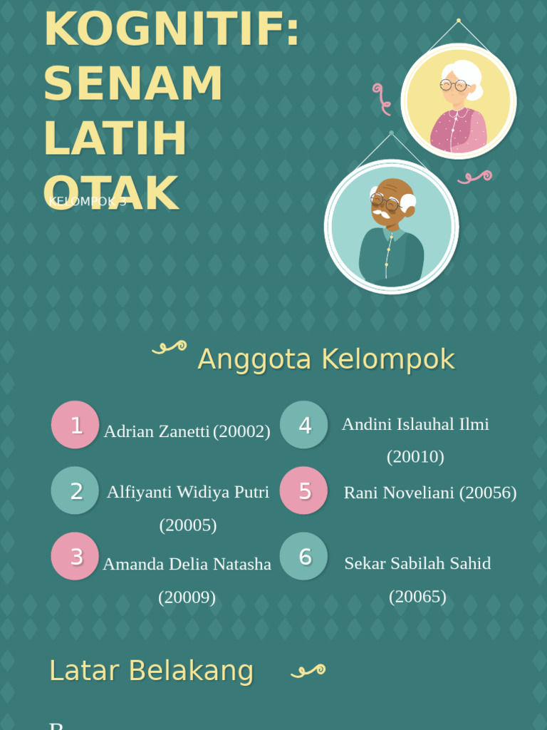 Kel 3 Senam Otak Lansia Edit | PDF